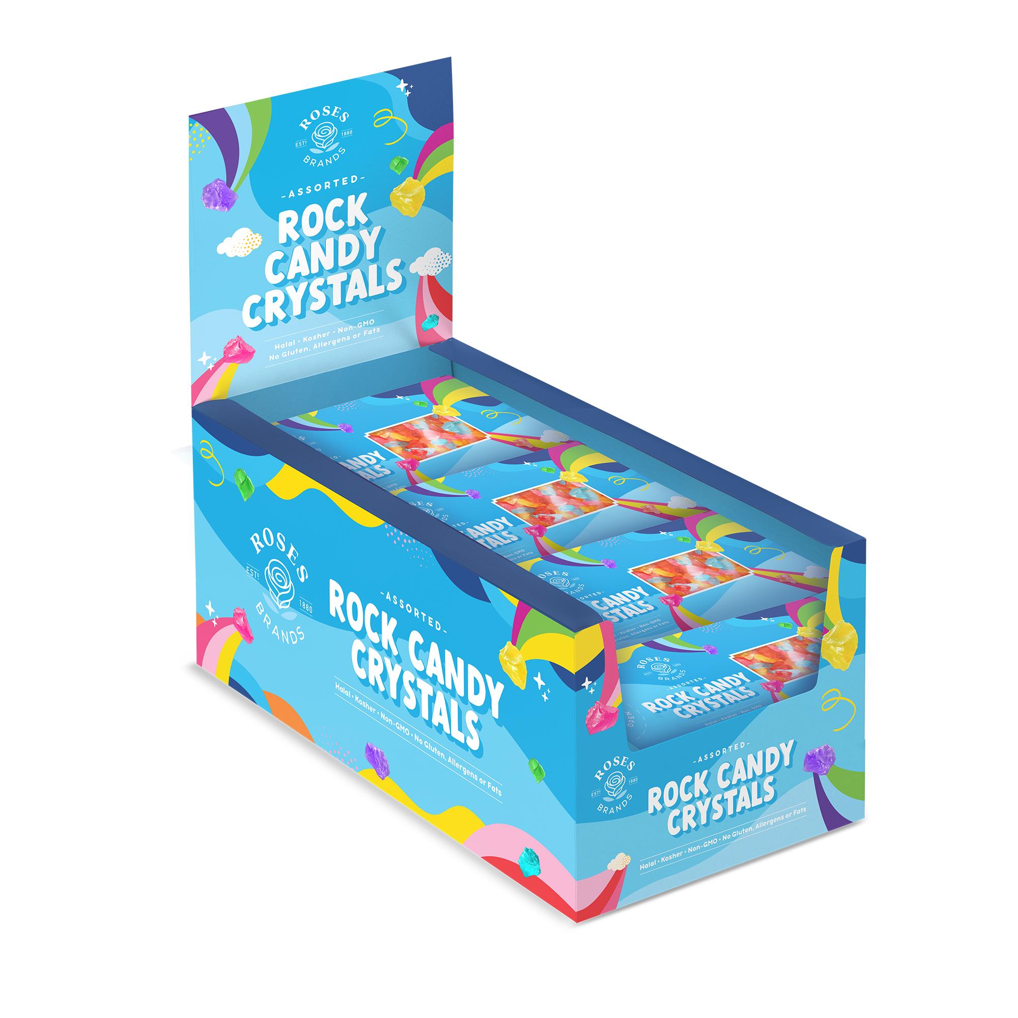 Assorted Rock Candy Crystals | Albanese Confectionery