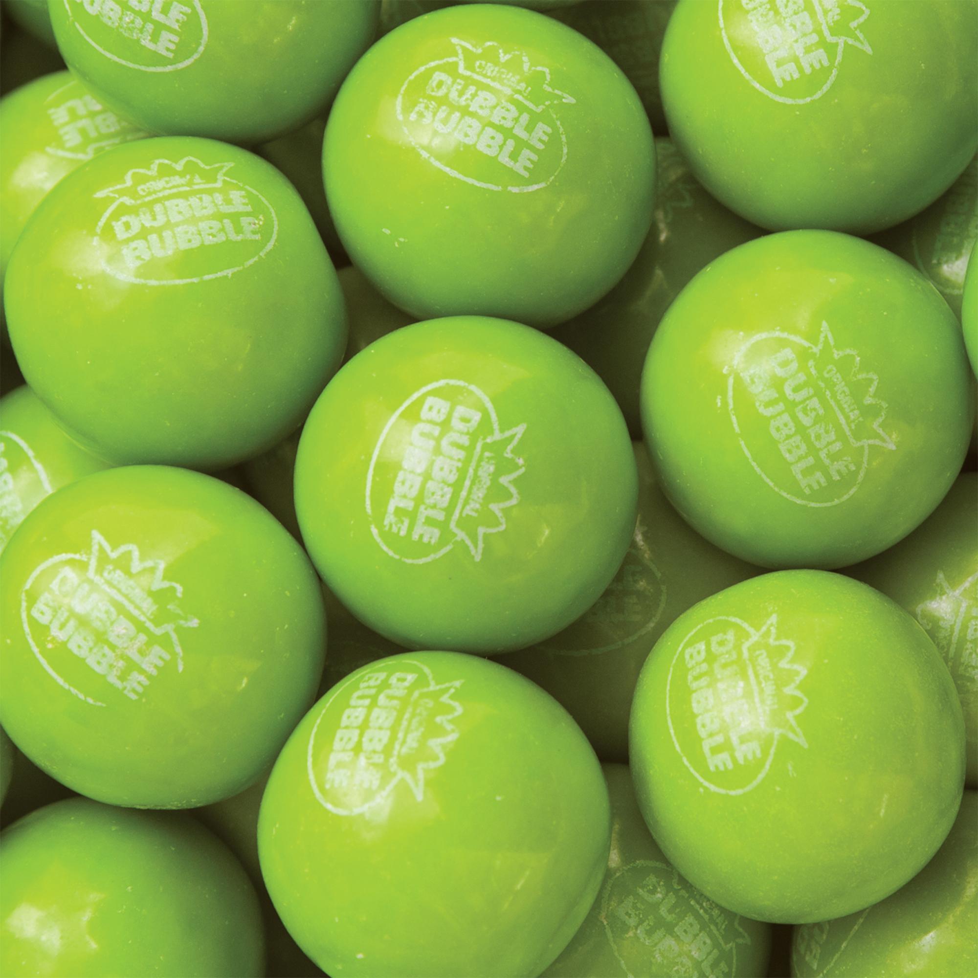 Dubble Bubble® Green Apple Gumballs 0.94” | Albanese Confectionery