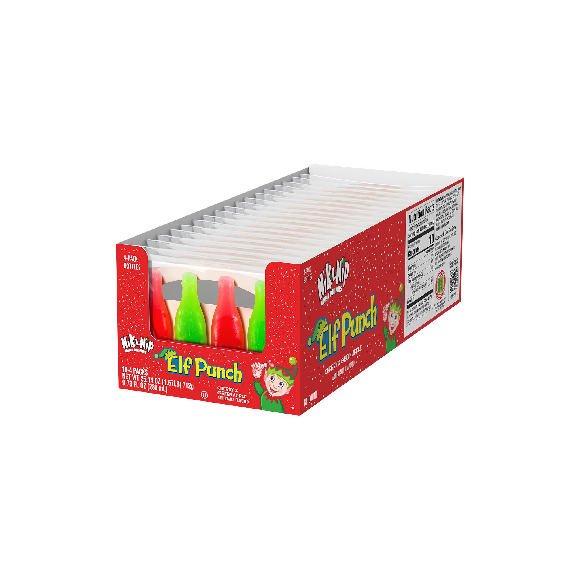 Nik-L-Nip® Elf Punch Mini Drinks | Albanese Confectionery