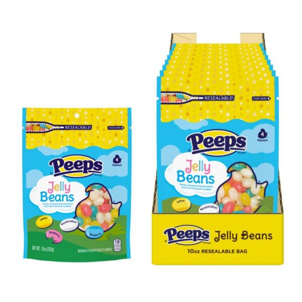 Peeps® Jelly Beans 10oz 8ct | Albanese Confectionery