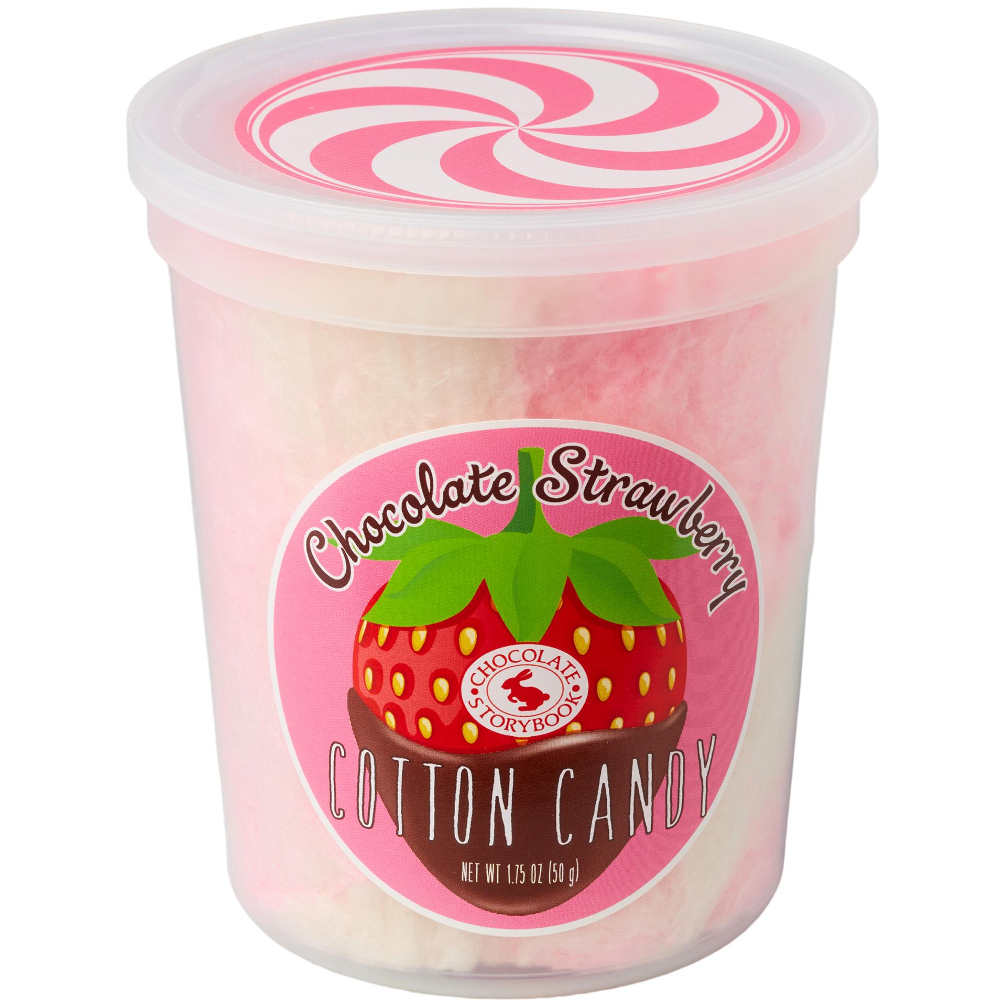 Chocolate Covered Strawberry Cotton Candy | Albanese Confectionery